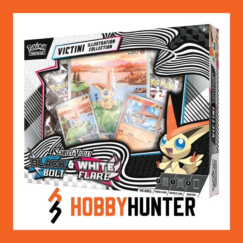 Pokemon SV10.5 - Black Bolt & White Flare - Unova Victini Illustration ...