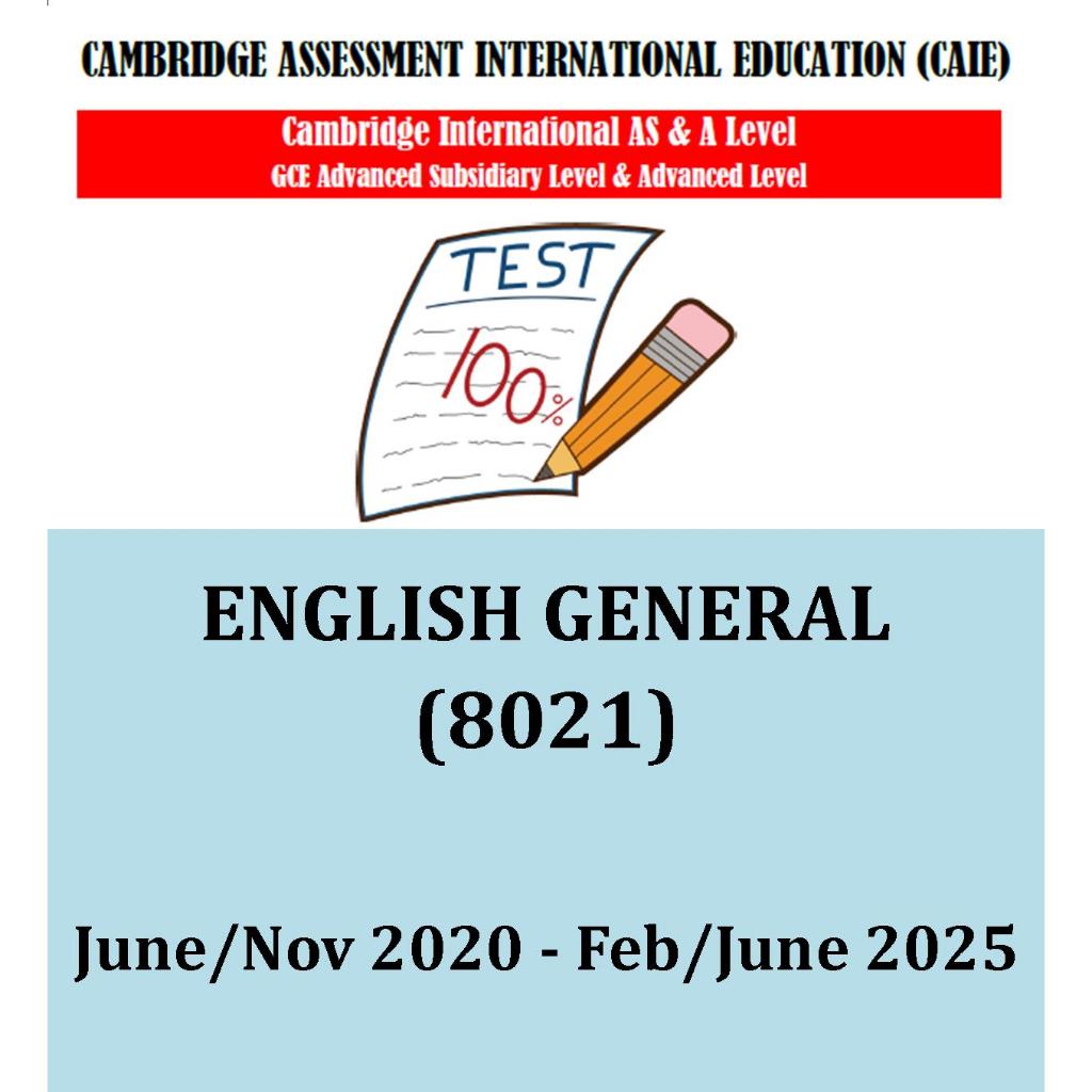 A Level Past Year Papers ( English General ) Papers (AS LEVEL Only ...