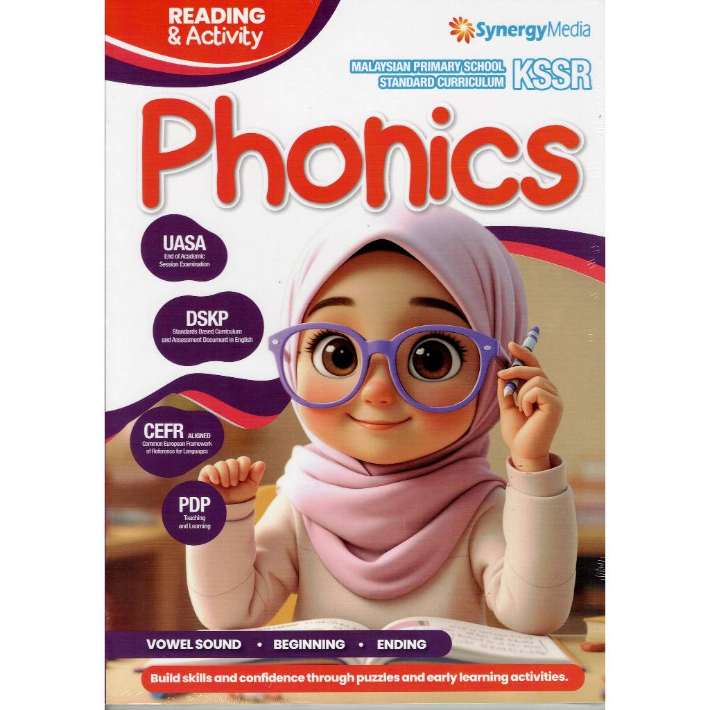 READING & ACTIVITY : PHONICS VOWEL SOUND - BEGINNING - ENDING | Shopee ...