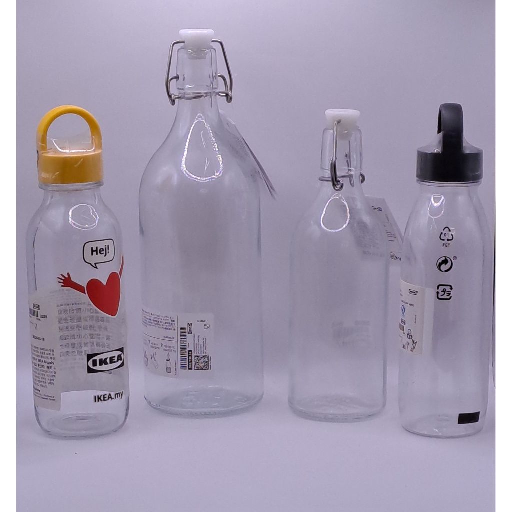 IKEA Water Bottles, KORKEN 365+, 0.5L /1L | Shopee Philippines
