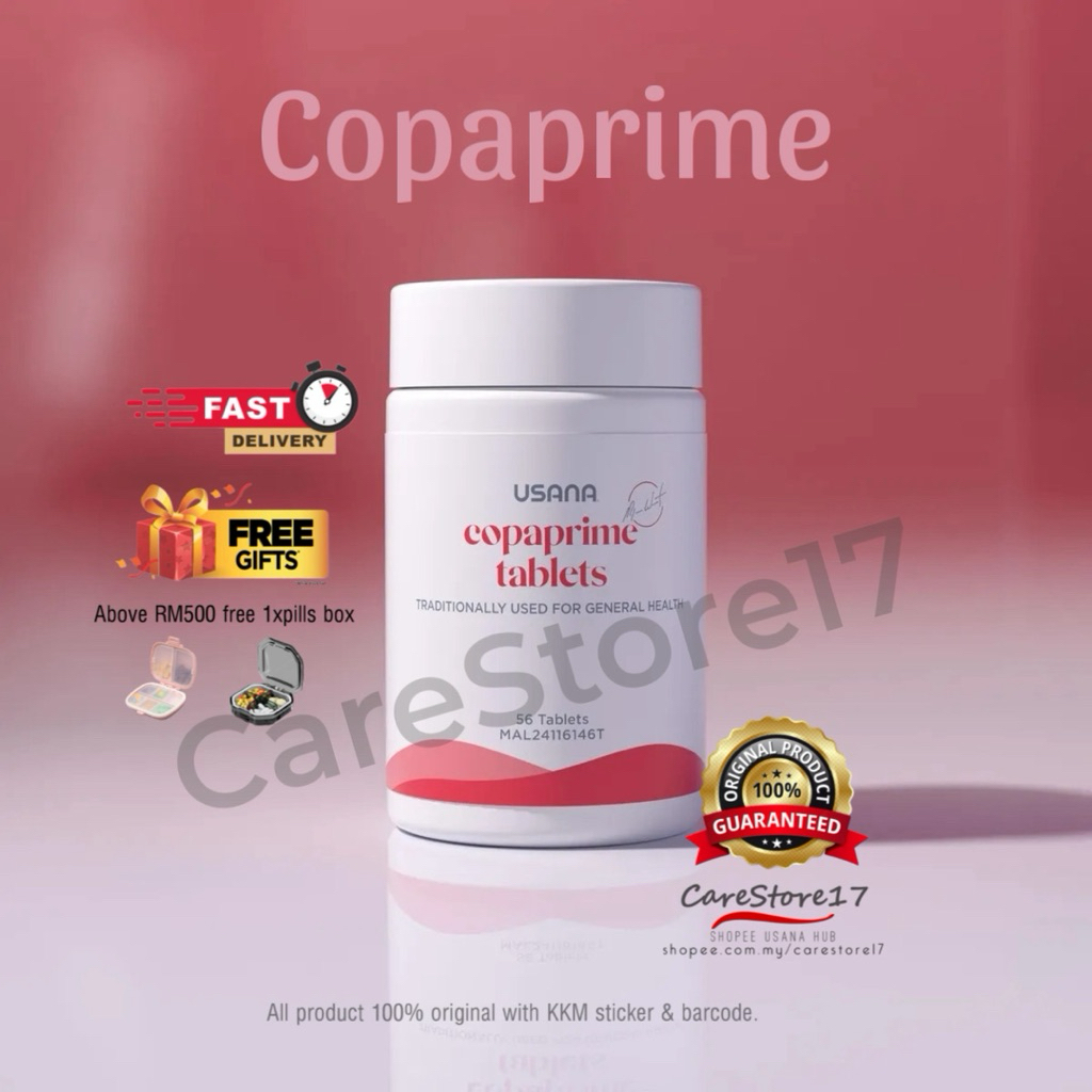 USANA Copaprime 活脑灵 (56 Tablets) Exp 02/2027 | Shopee Philippines