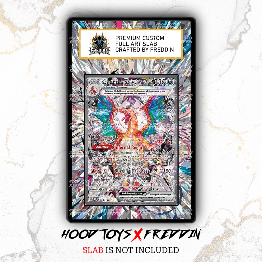 Charizard ex 223/197 SV03 FULL ART SLAB [POKEMON TCG] | Shopee Philippines