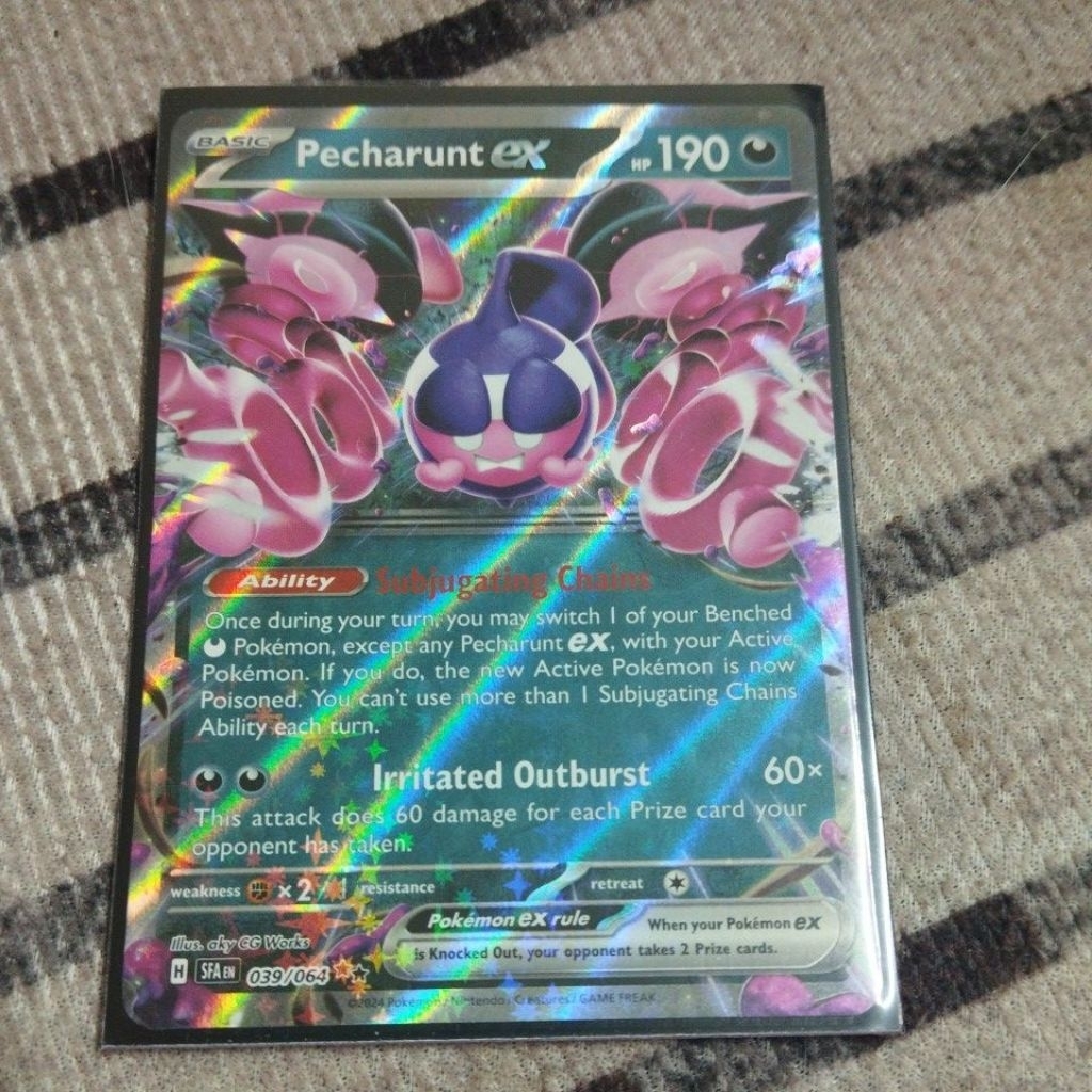 Pokémon TCG - Pecharunt ex 039/064 Shrouded Fable | Shopee Philippines