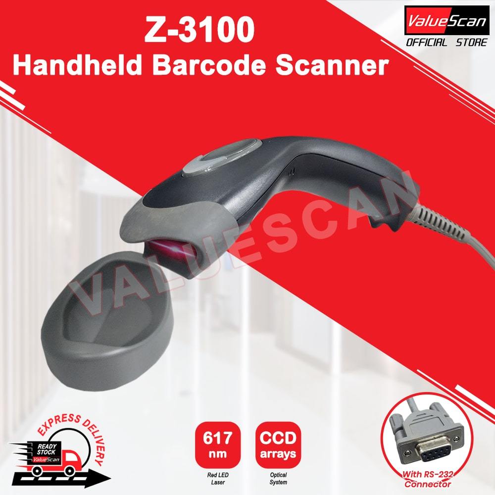 Valuescan - Z-3100 Handheld Barcode Scanner for Cash Register ...