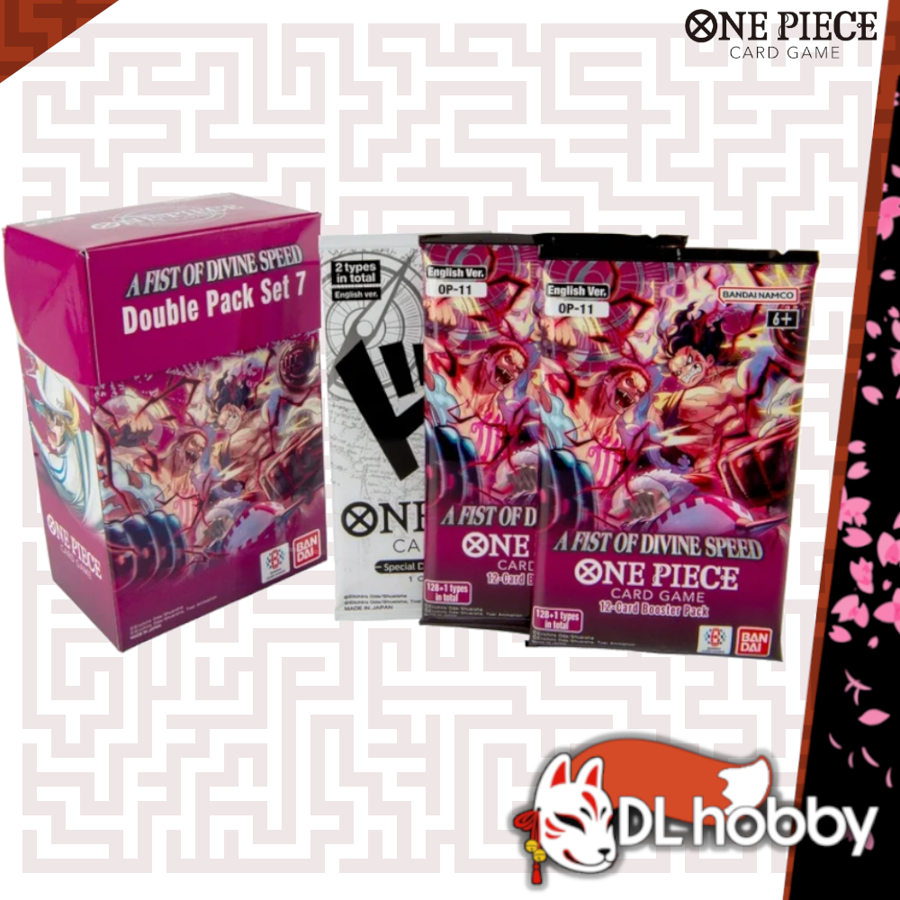 One Piece Card Game Opcg Op11 Dp07 Double Pack Set Vol7 English Version ...