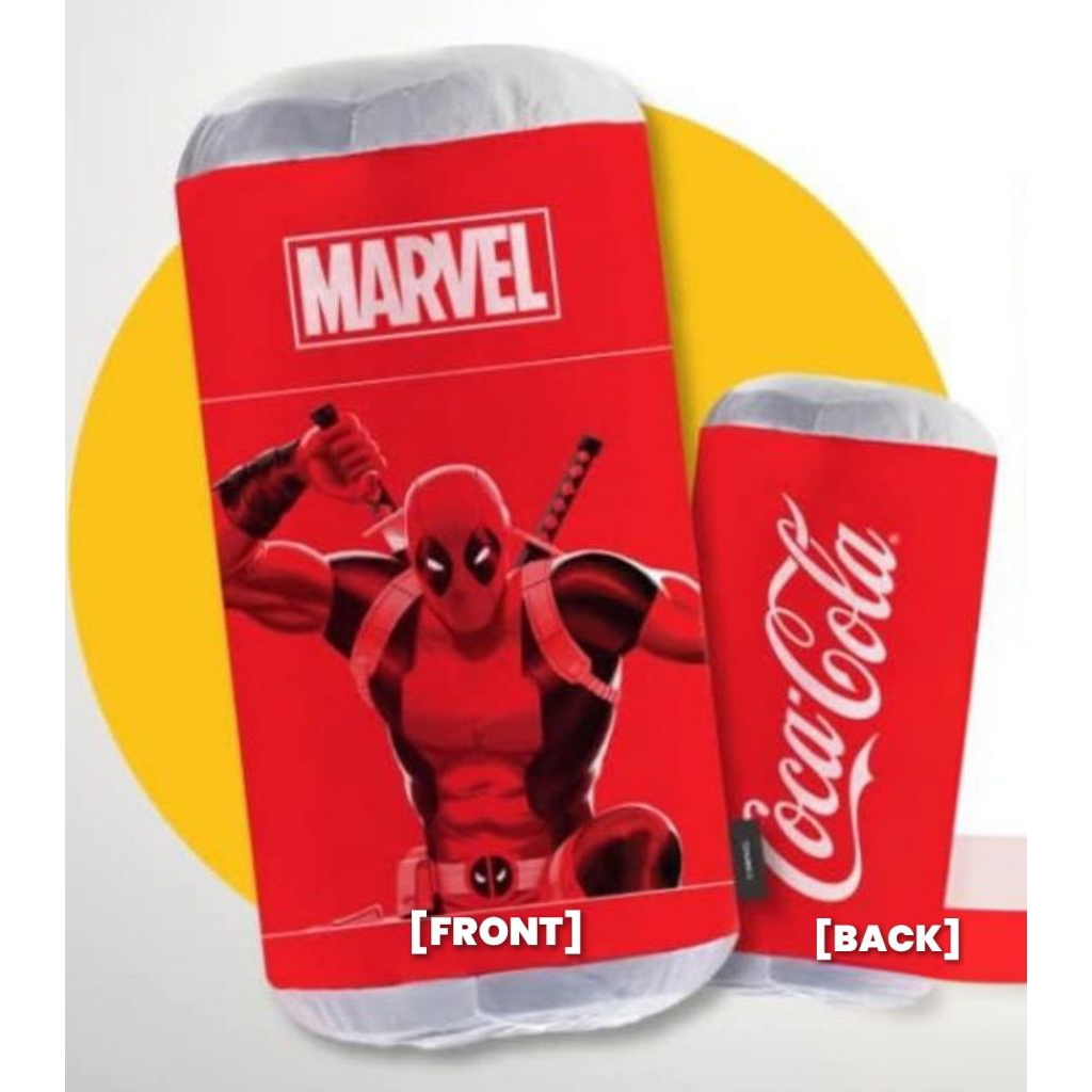 OFFER! Marvel Coca Cola Deadpool Pillow GSC Limited Edition Collection ...