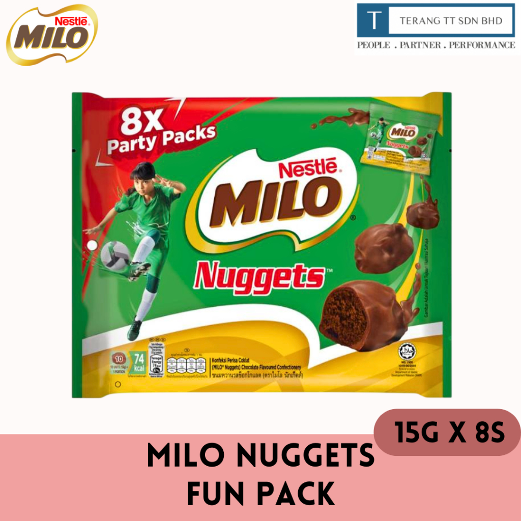 MILO Nuggets Fun Pack (15g x 8's) | Shopee Philippines