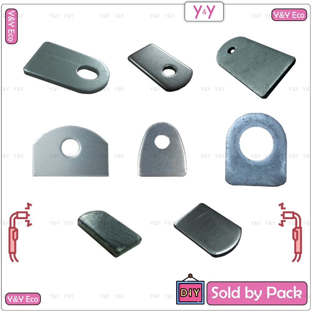 Y&Y Eco Welding Ear Bracket / Flat Joint Brace / Weld Tabs / Telinga ...
