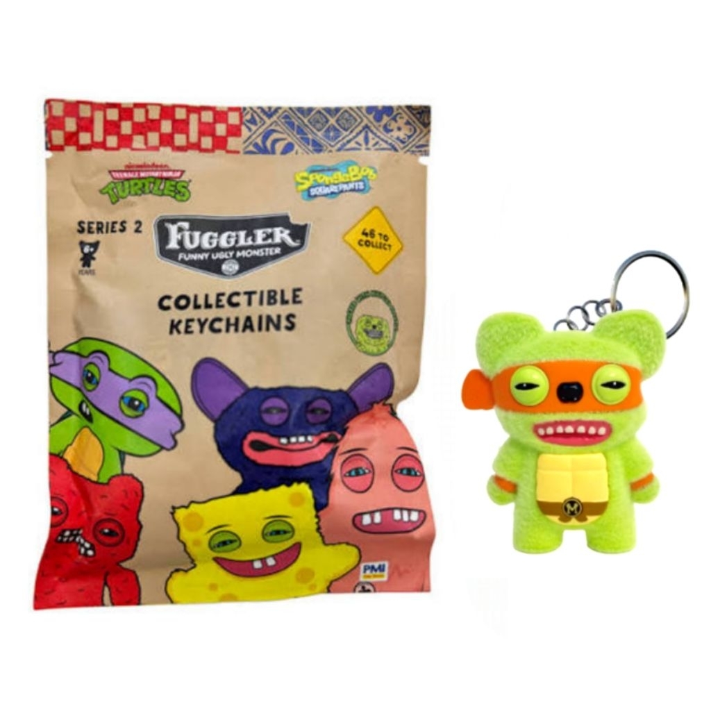 FUGGLER Collectible Keychain SERIES 2 - MICHELANGELO (Teenage Mutant ...