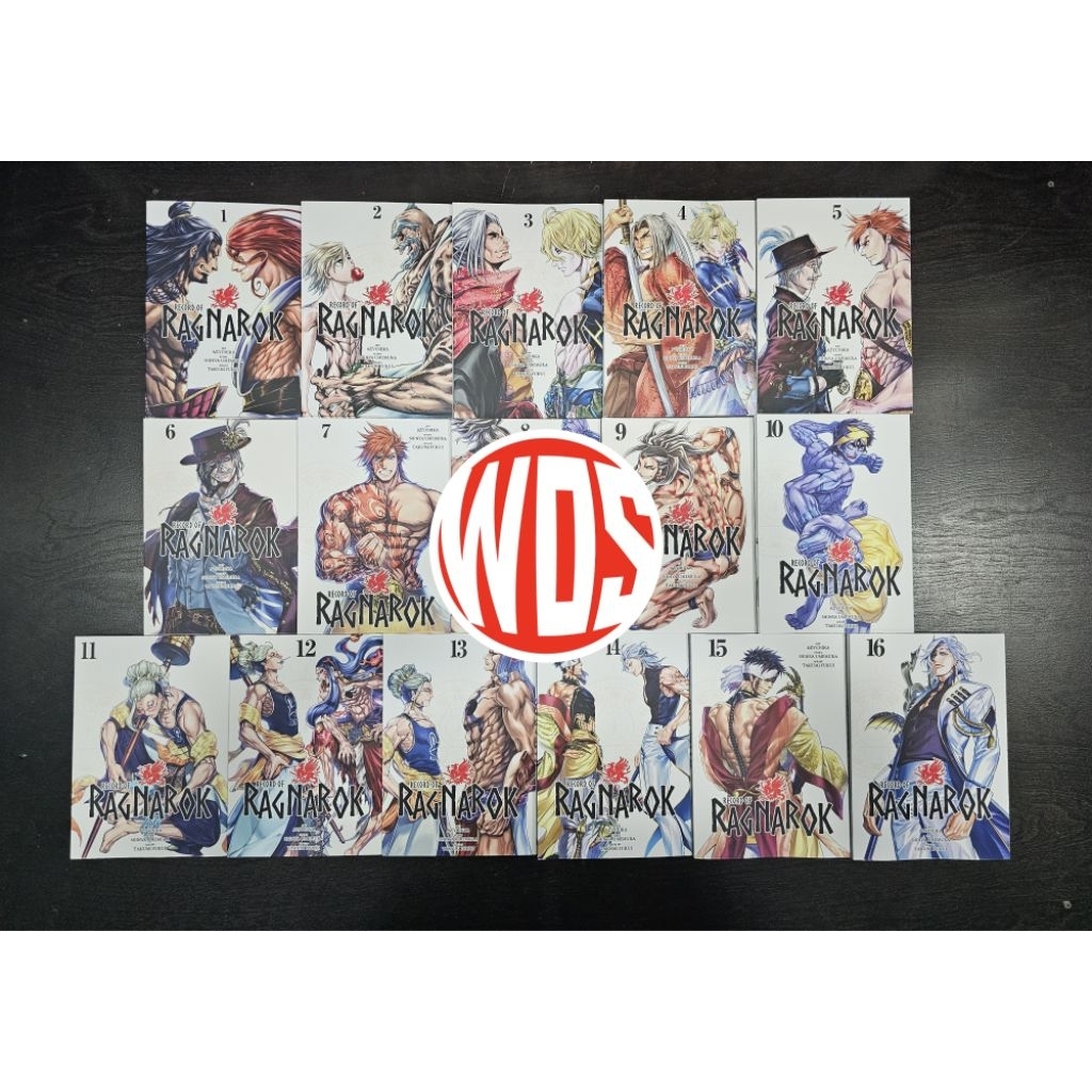 Manga : Record of Ragnarok volume 1-16 (English Version) | Shopee ...