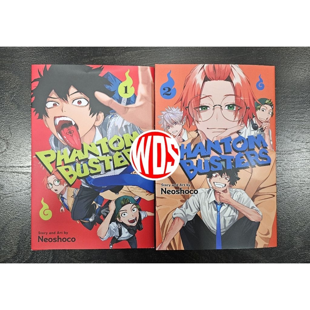 Manga : Phantom Busters volume 1-2 (English Version) | Shopee Philippines