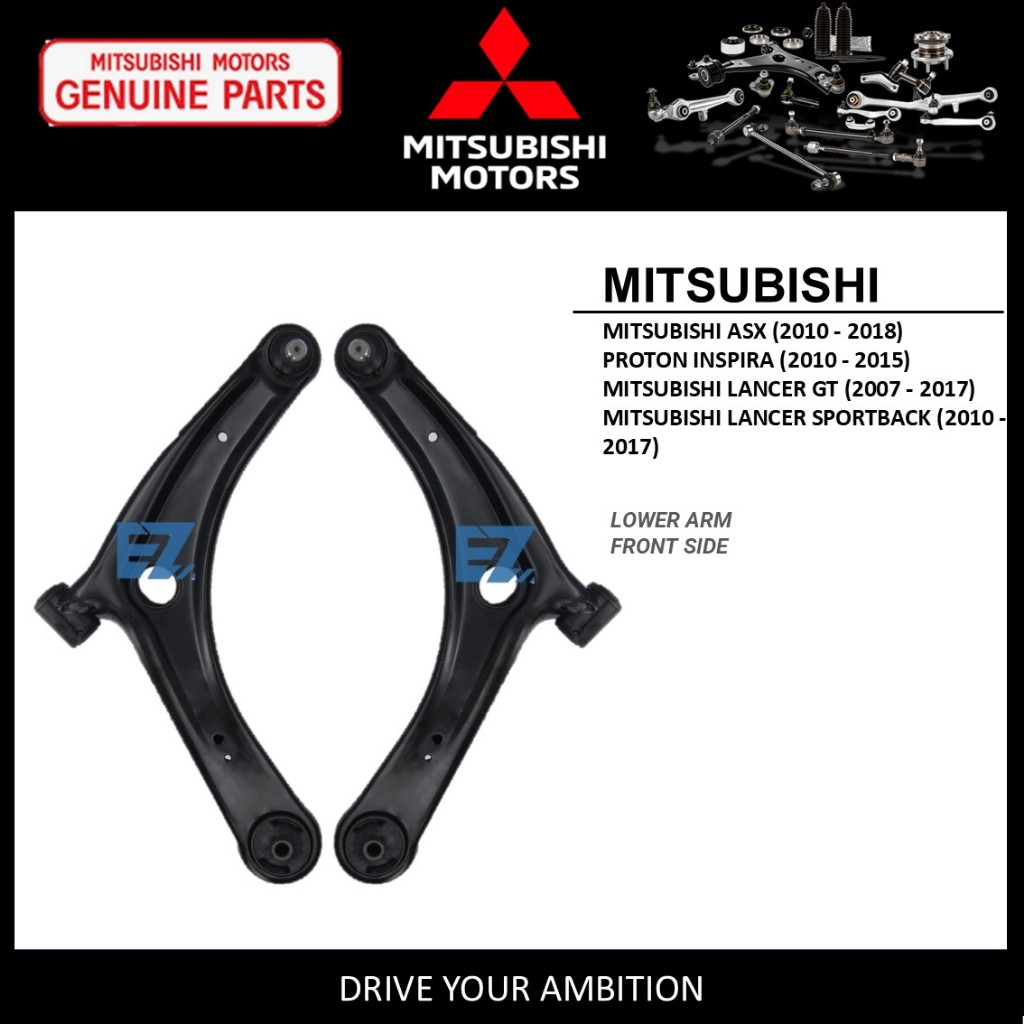FRONT LOWER ARM SET FOR MITSUBISHI LANCER GT SPORTBACK ASX PROTON ...