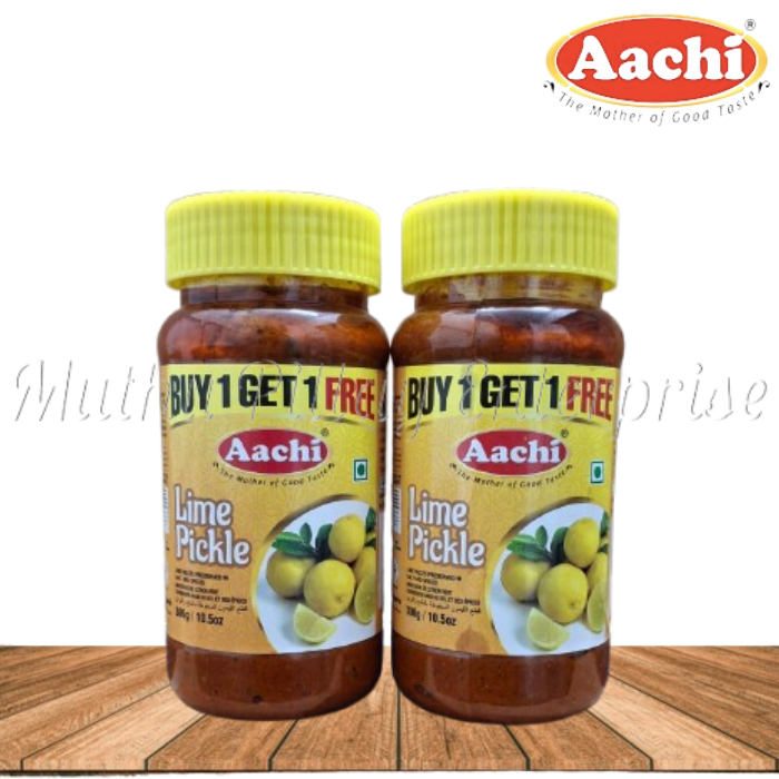 AACHI LIME PICKLE 300G (BUY 1 FREE 1) | Shopee Philippines