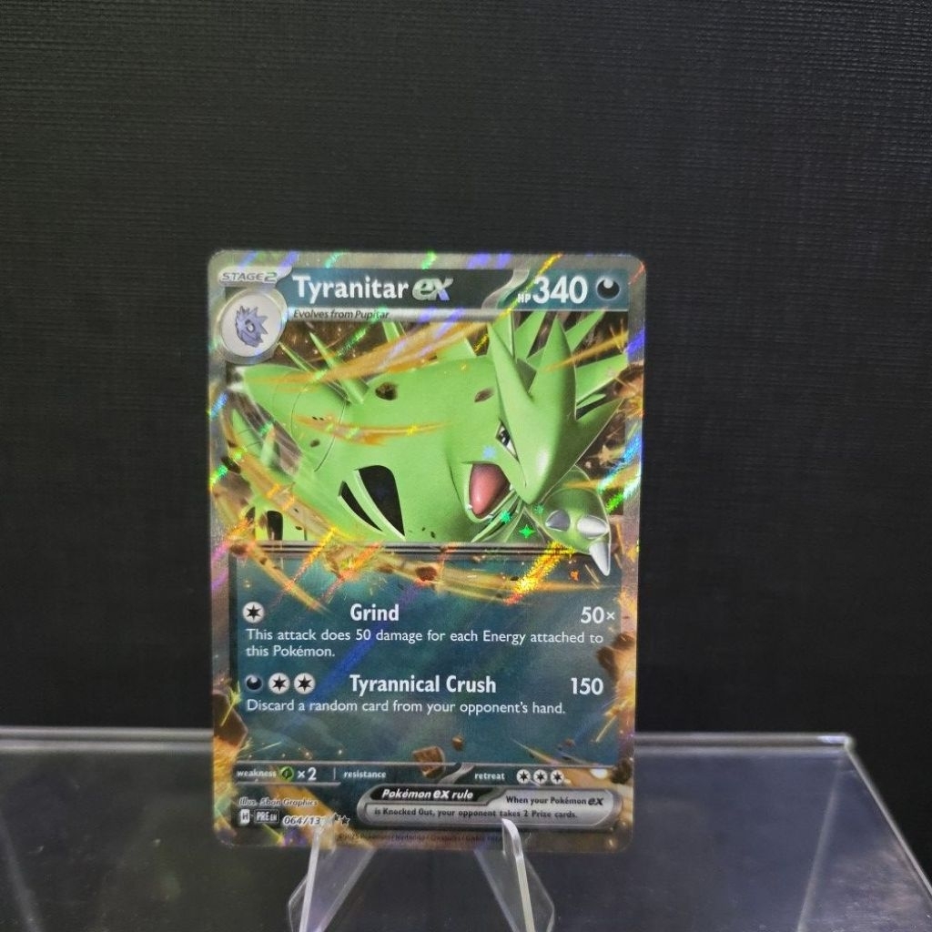 2025 Tyranitar Ex Card | Shopee Philippines
