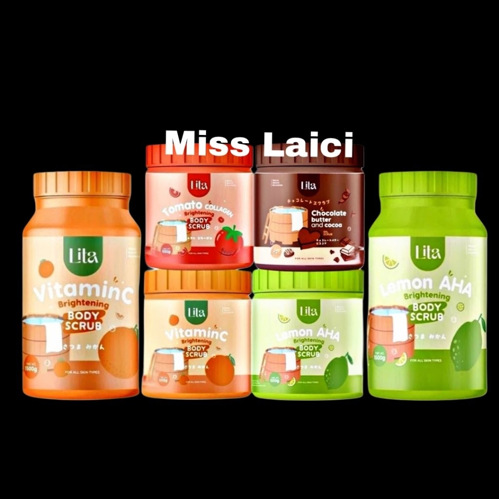 LITA BRIGHTHENING BODY SCRUB 500g/1500g | Shopee Philippines