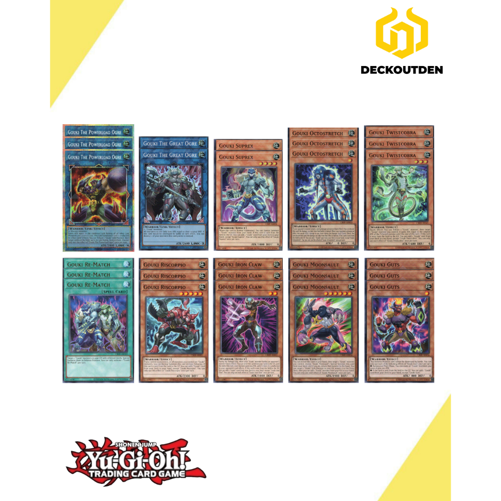 YuGiOh Gouki Small Set | Shopee Philippines