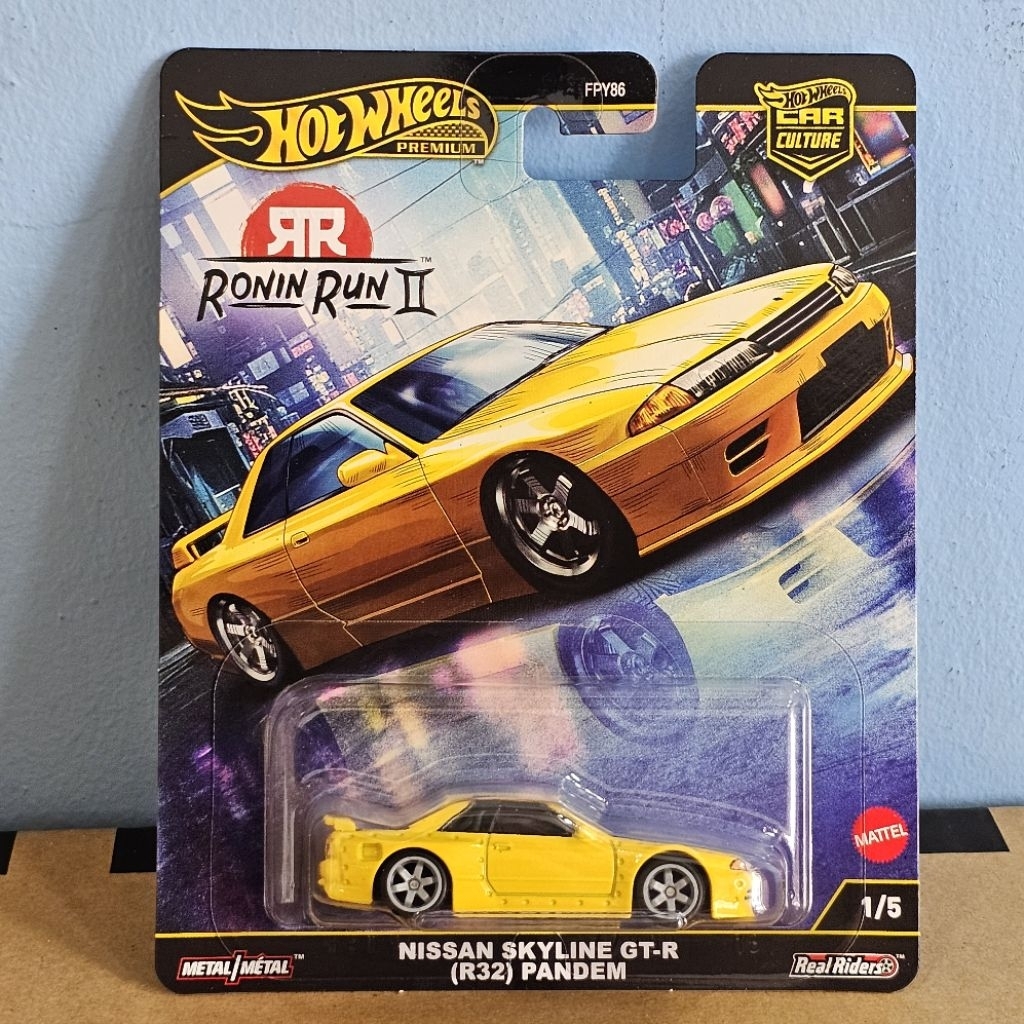 2025 HOT WHEELS PREMIUM NISSAN SKYLINE GT-R R32 PANDEM RONIN RUN ...