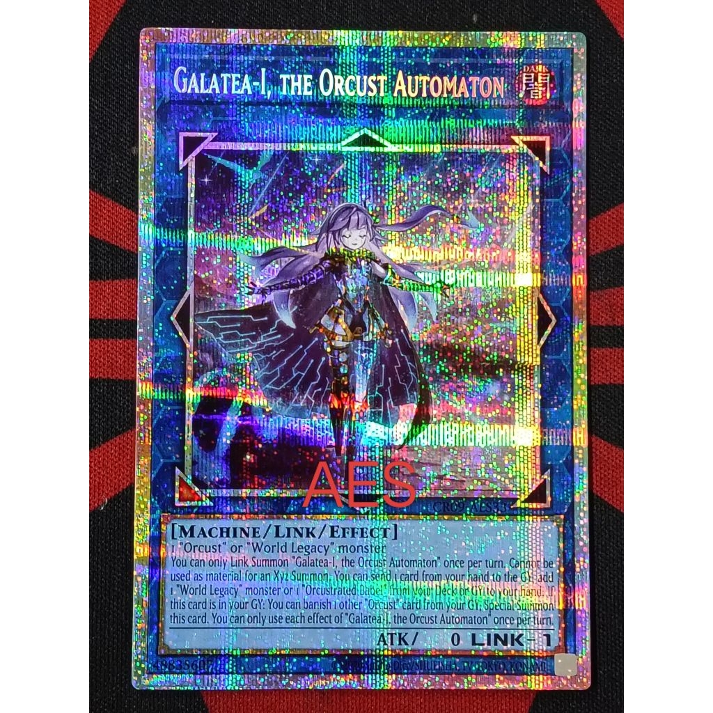 YUGIOH KONAMI CR09-AES33 CR09-AE094 Galatea-I, the Orcust Automaton ...