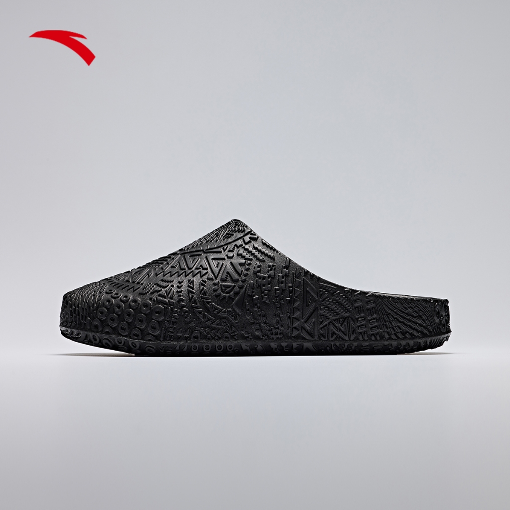 ANTA Men HELA Slide Basketball Slipper 1125C1801-2 -Basic Black ...