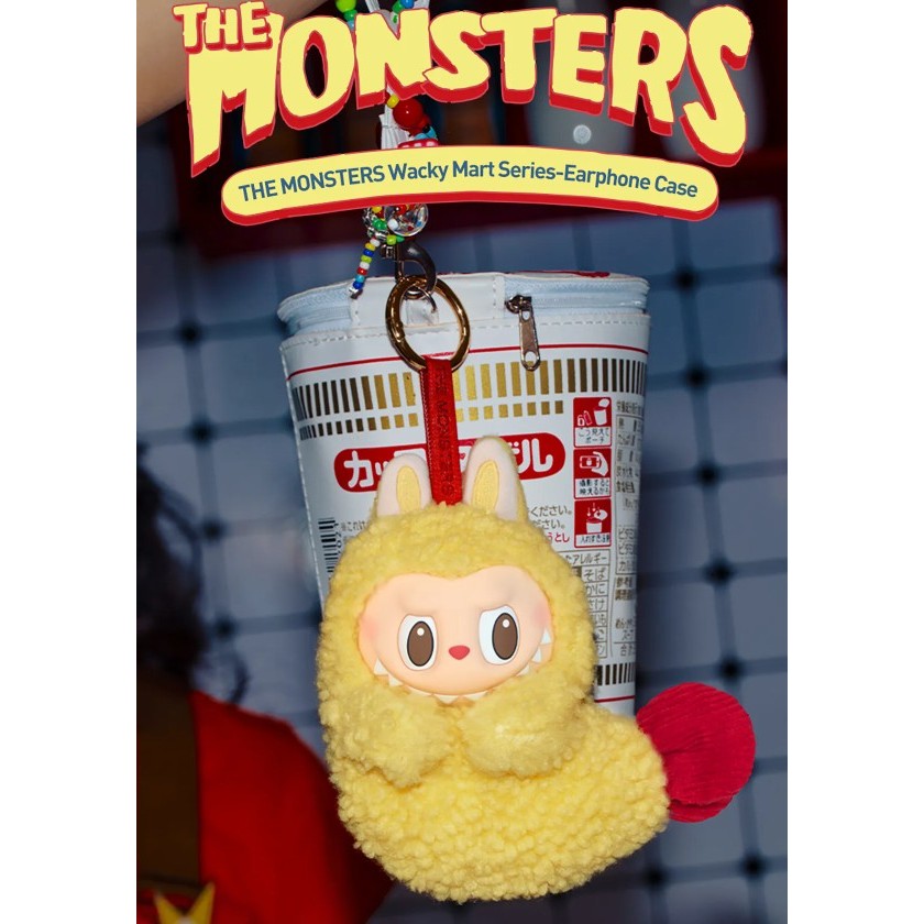 POP MART THE MONSTERS Labubu Wacky Mart Earphone Case 100% Official ...