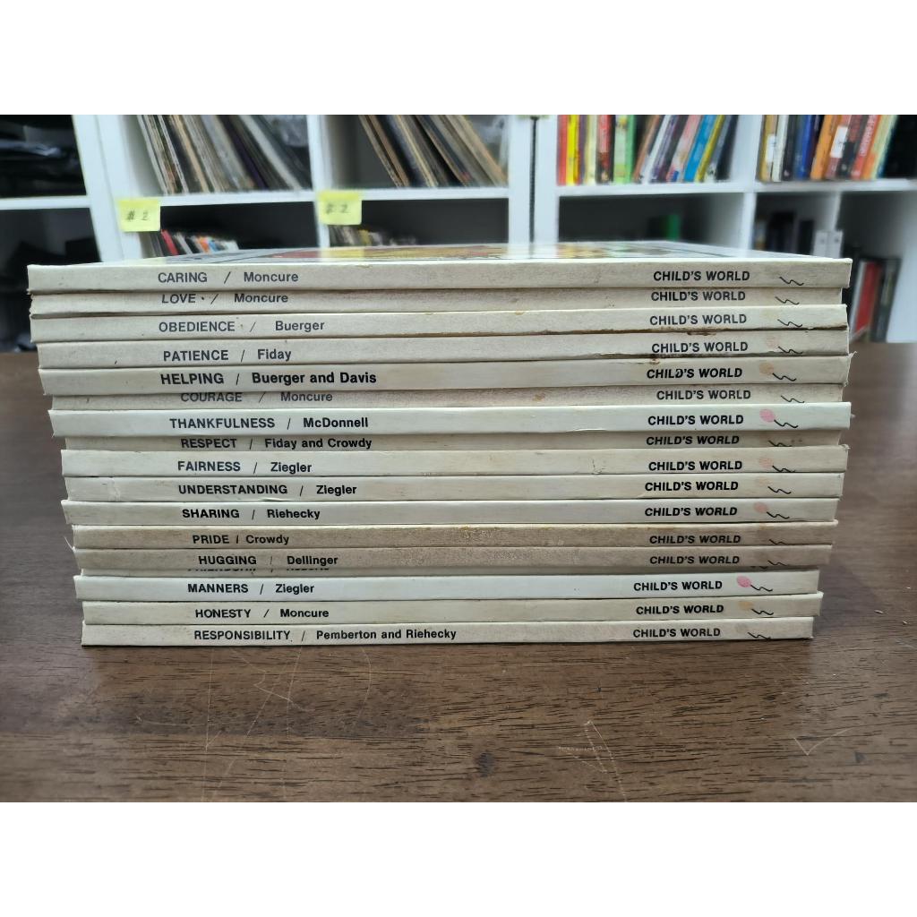 Child's World - Values to Live By. A set of 17 volumes (Note: Foxing on ...