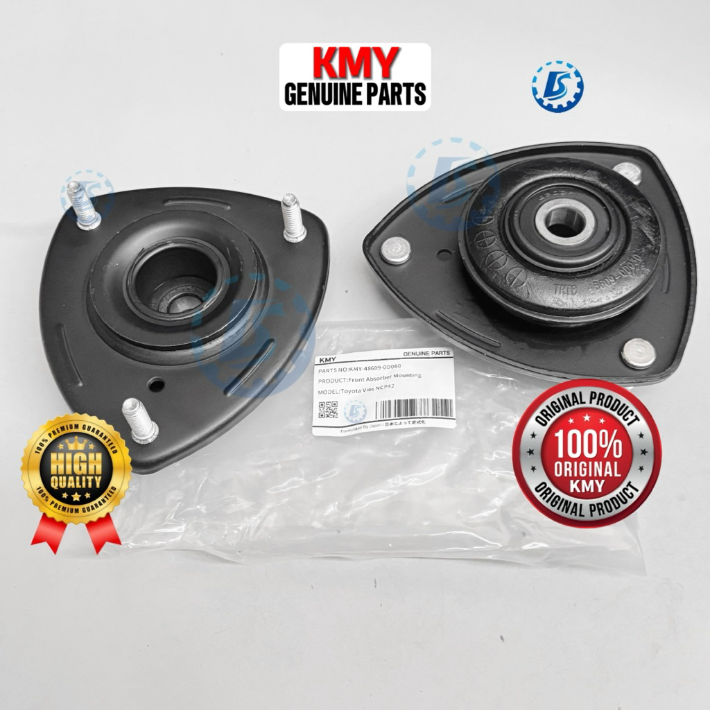 KMY Toyota Vios NCP42 1.5 Front Absorber Mounting Depan 48609-0D080 ...