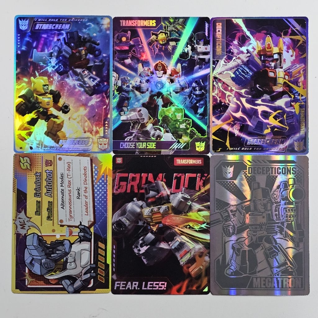 BLOKEES TRANSFORMERS COLLECTION CARD | Shopee Philippines