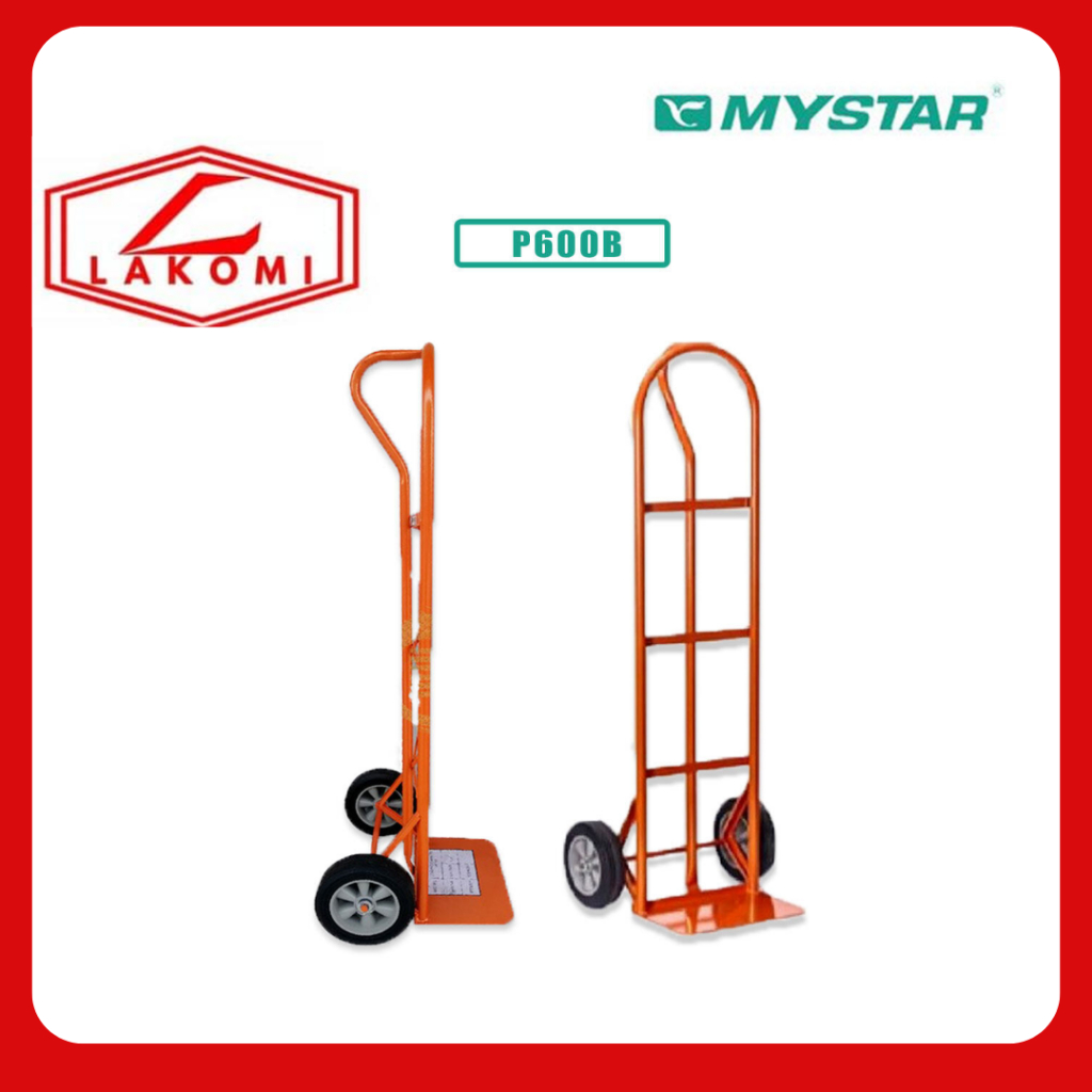 PRESTAR P-600B P-SHAPE HAND TRUCK C/W 8" SOLID WHEEL | Shopee Philippines
