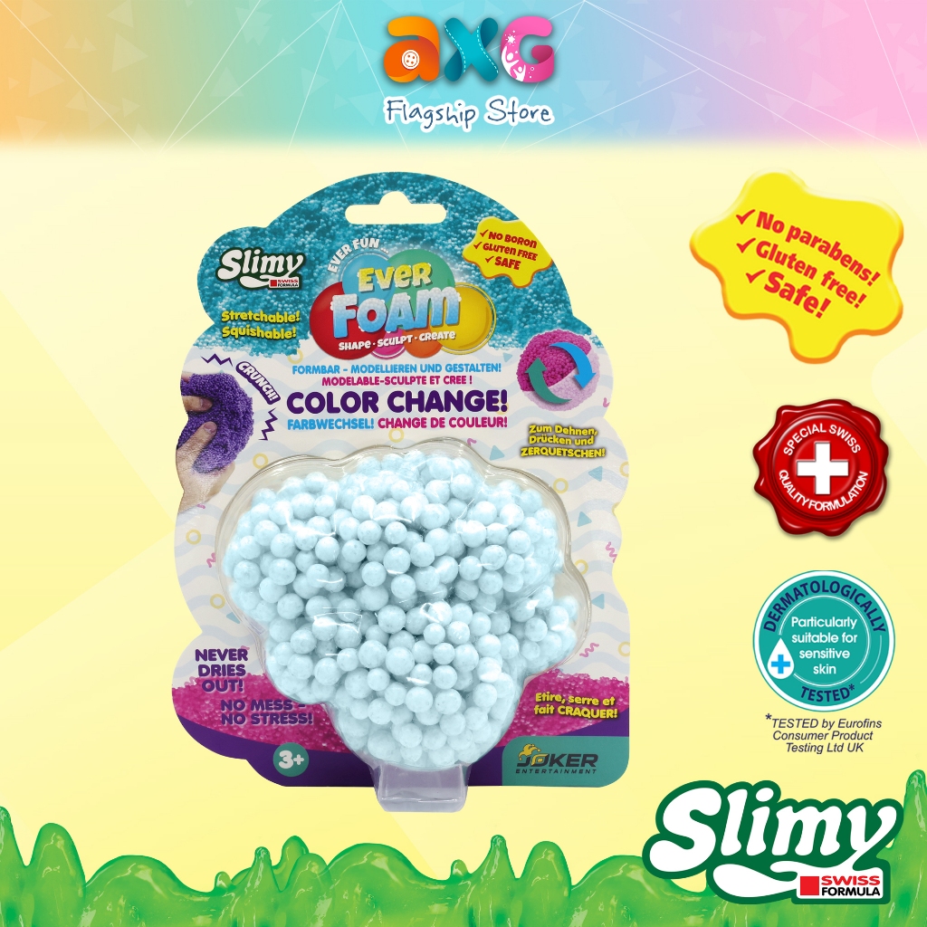 Slimy Ever Foam In The Cloud Colour Changing Slime - Assorted Color ...