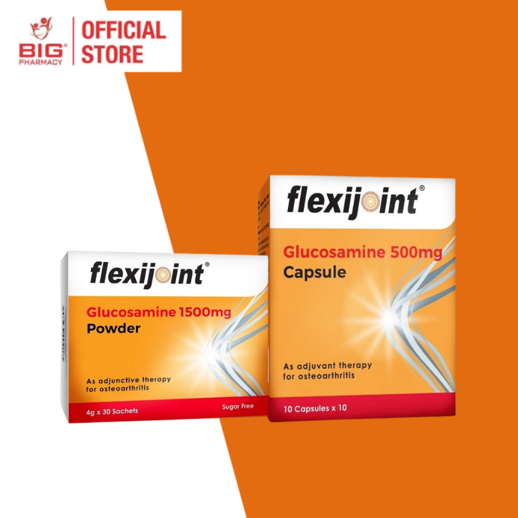 Flexijoint Capsule/Powder (100s/30s) Glucosamine | Shopee Philippines