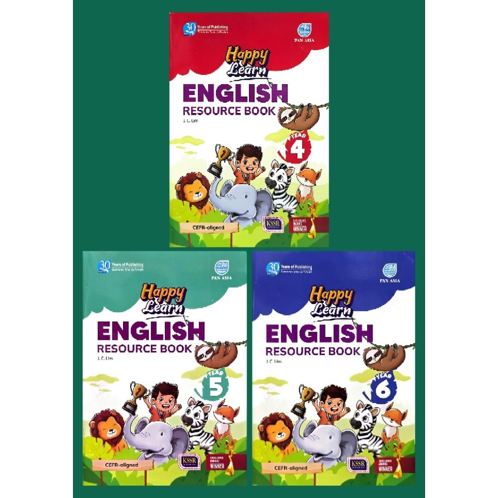 HAPPY LEARN ENGLISH RESOURCE BOOK YEAR 4•5•6 CEFR-aligned (PAN ASIA ...
