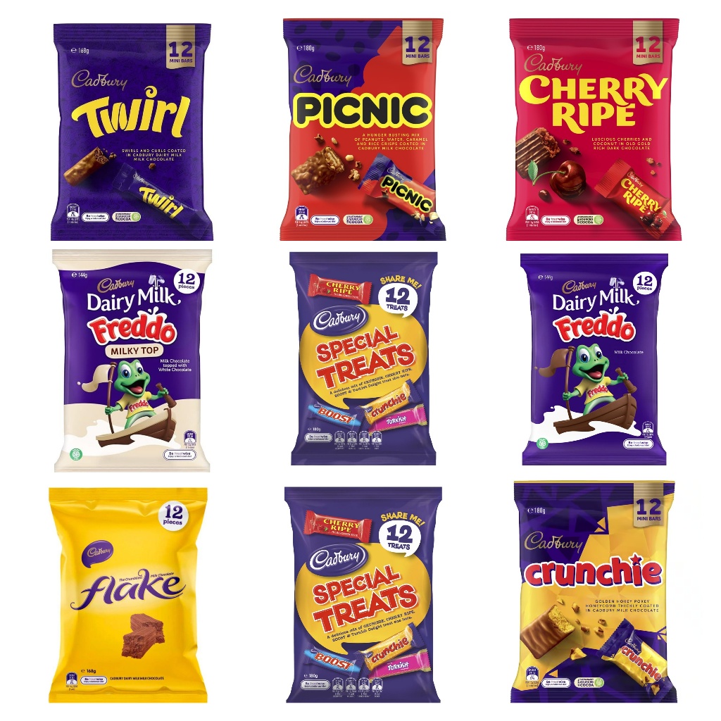Cadbury Daily Milk [ Chocolate / Crunchie / Milk Chocolate ] / Picnic ...