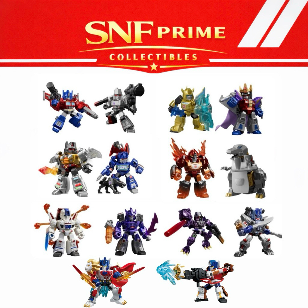 BLOKEE DEFENDER VERSION SUPER SECRET OPTIMUS, MEGAT STARSCREAM, BEE ...