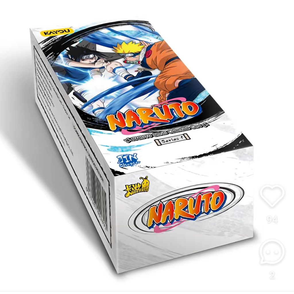 Kayou Naruto Overseas Version (English Version) Series 1 卡游火影忍者海外英文版第一弹 ...