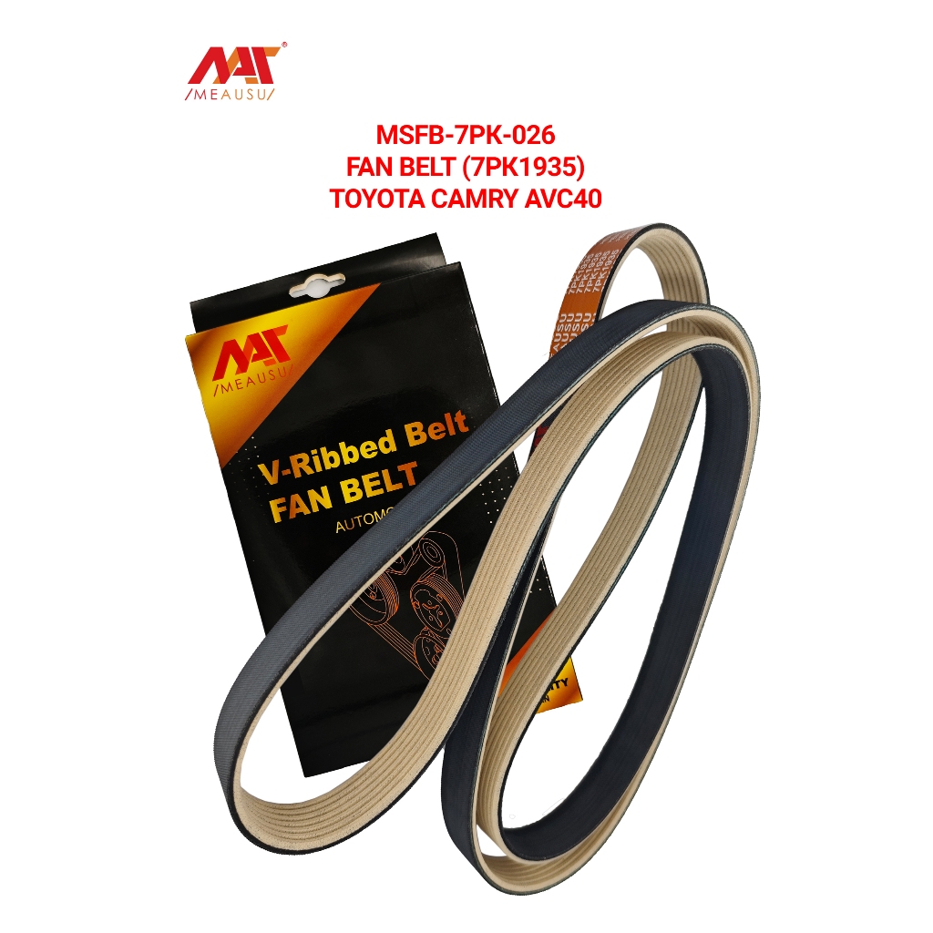 MEAUSU FAN BELT FOR TOYOTA CAMRY ACV40 & ACV41 / ESTIMA ACR50 &ACR55 ...
