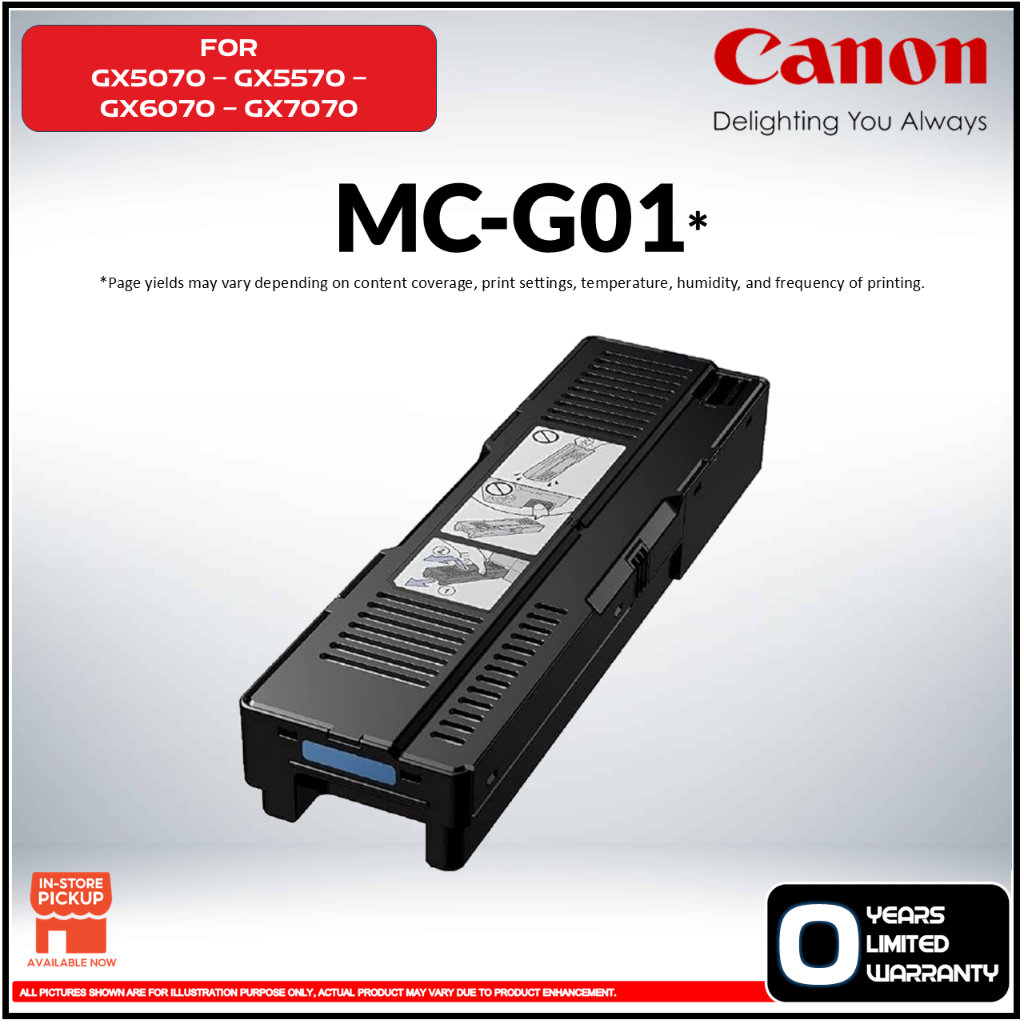 Canon MC-G01 Maintenance Cartridge For Maxify GX5070 GX5570 GX6070 ...