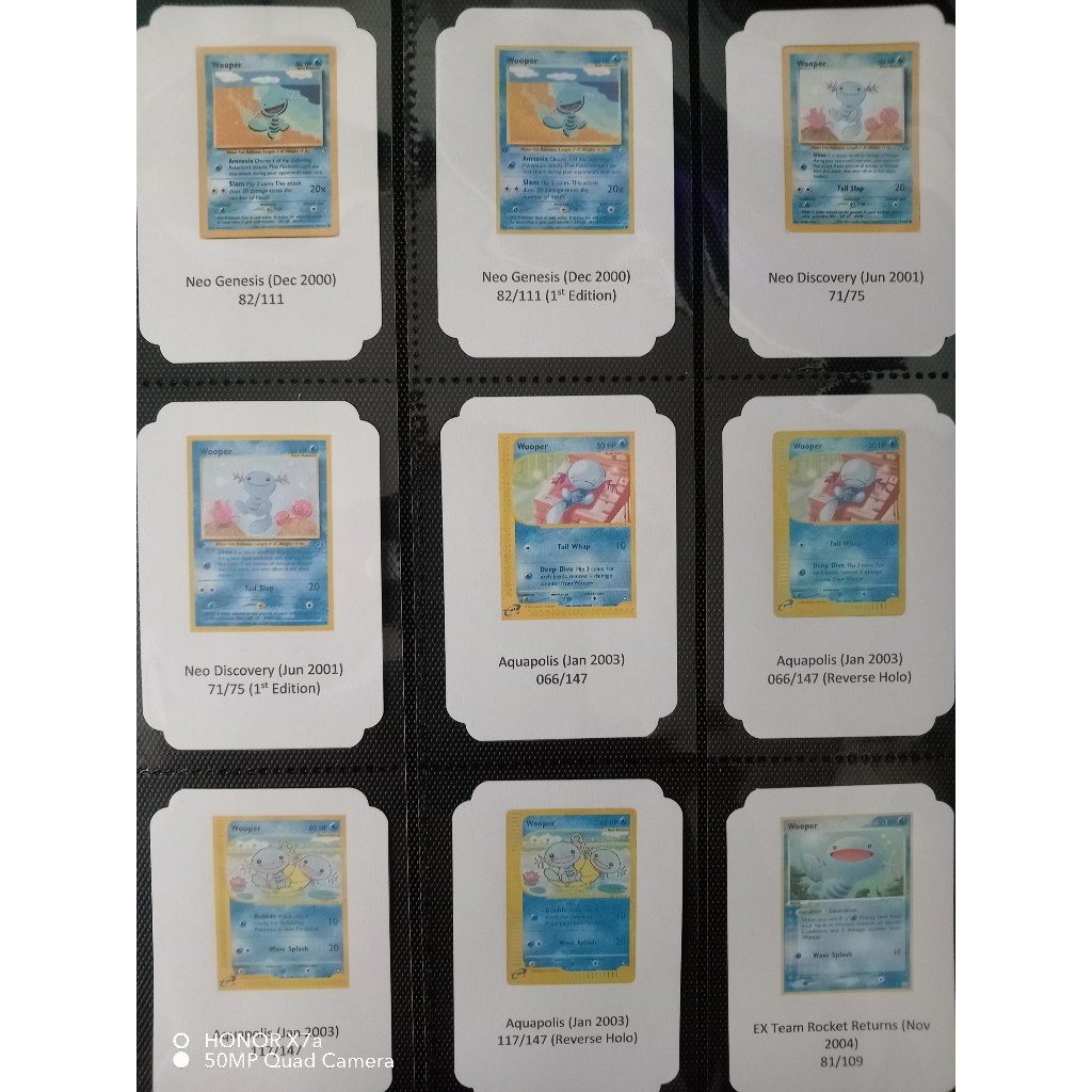 [MASTER SET] English and Japanese Pokémon TCG Binder Layout – Ready-to ...