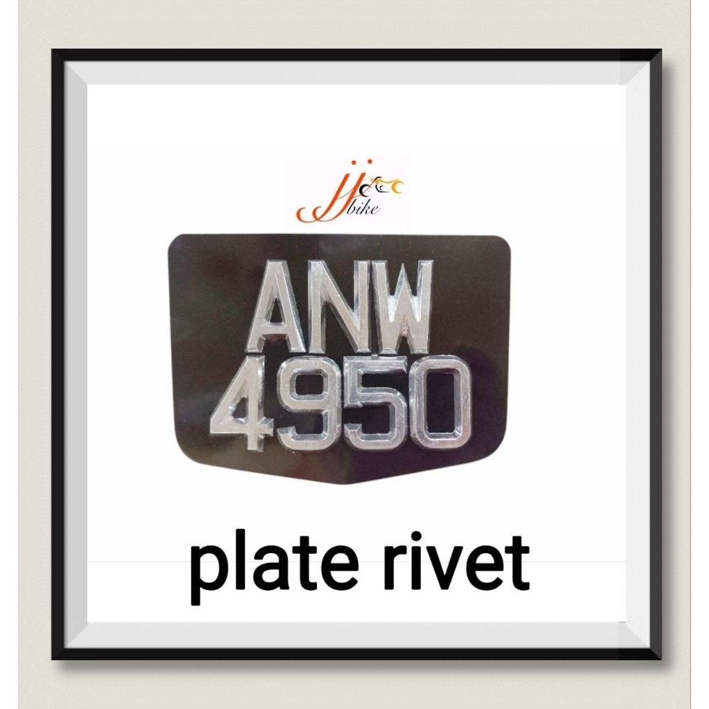 NUMBER PLAT RIVET BATU / NUMBER PLATE RIBET | Shopee Philippines