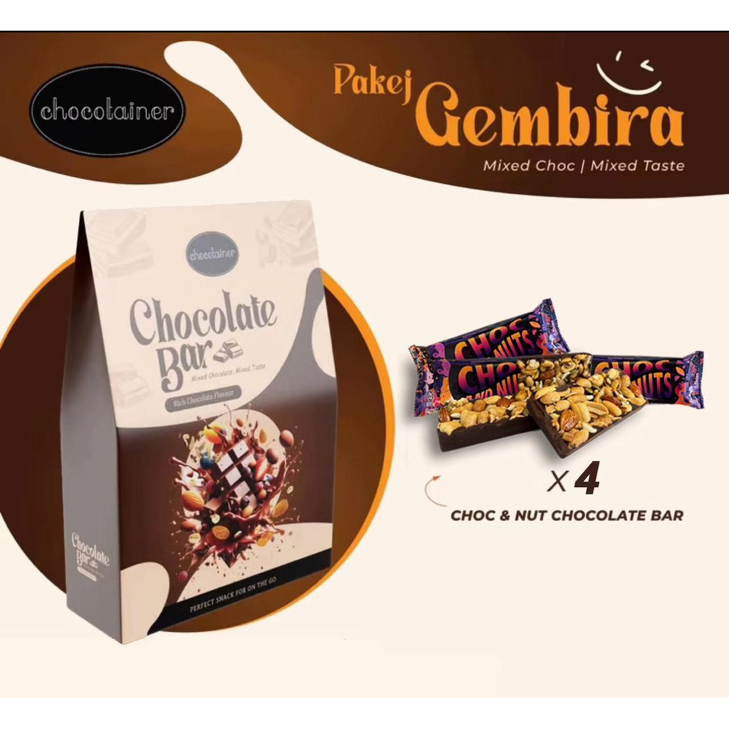 Choc & Nuts Set x4pcs Cocotainer | Shopee Philippines