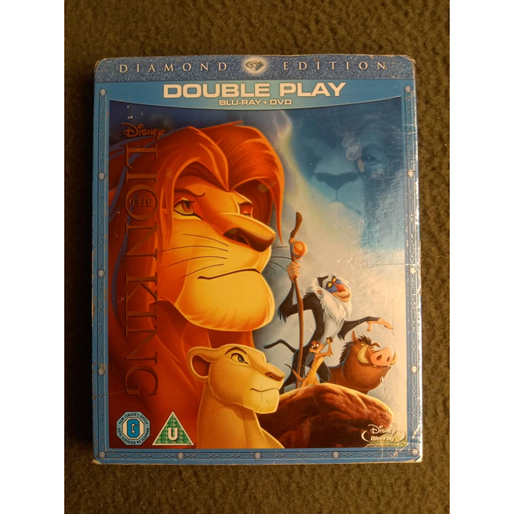 BLU-RAY DOUBLE PLAY THE LION KING CARTOONS | Shopee Philippines