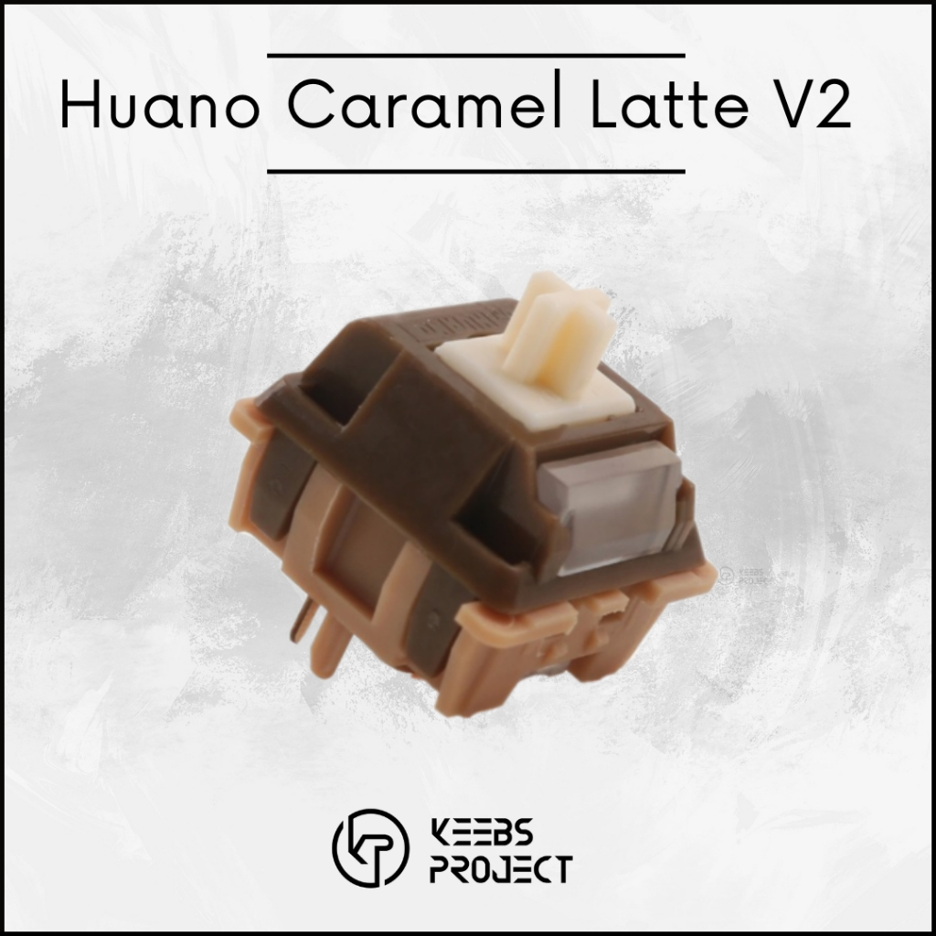 Huano Caramel Latte V2 Linear Switches 5 Pin Mechanical Keyboard Switch ...