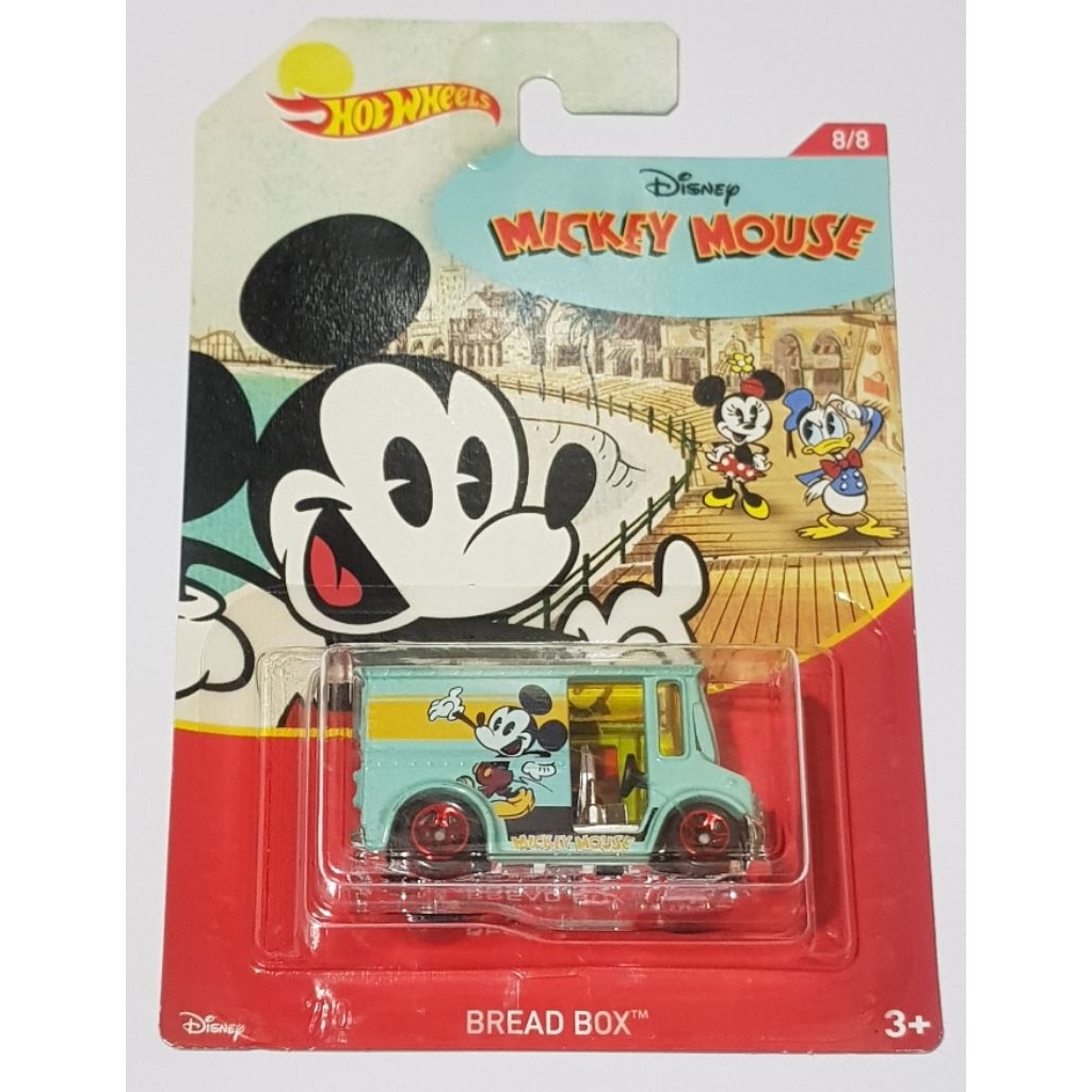 Hotwheels Disney Mickey Mouse Bread Box 2018 Edisi | Shopee Philippines