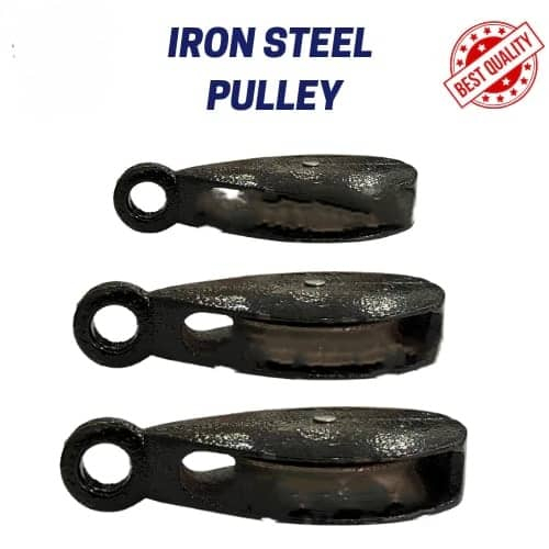 Single Iron Steel Pulley Single Rope Cast Iron Pulley Material - Besi ...