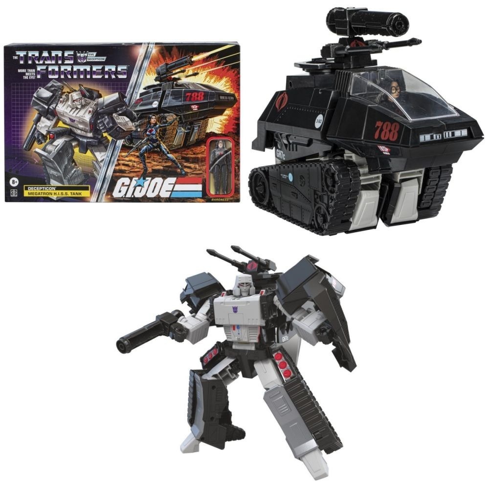 Hasbro Transformers x G.I. Joe Collaborative Mash-Up Megatron H.I.S.S ...