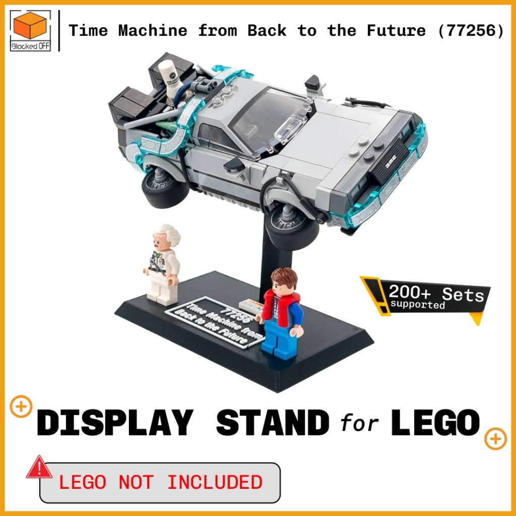 Display Stand for Time Machine from Back to the Future (77256) | Shopee ...