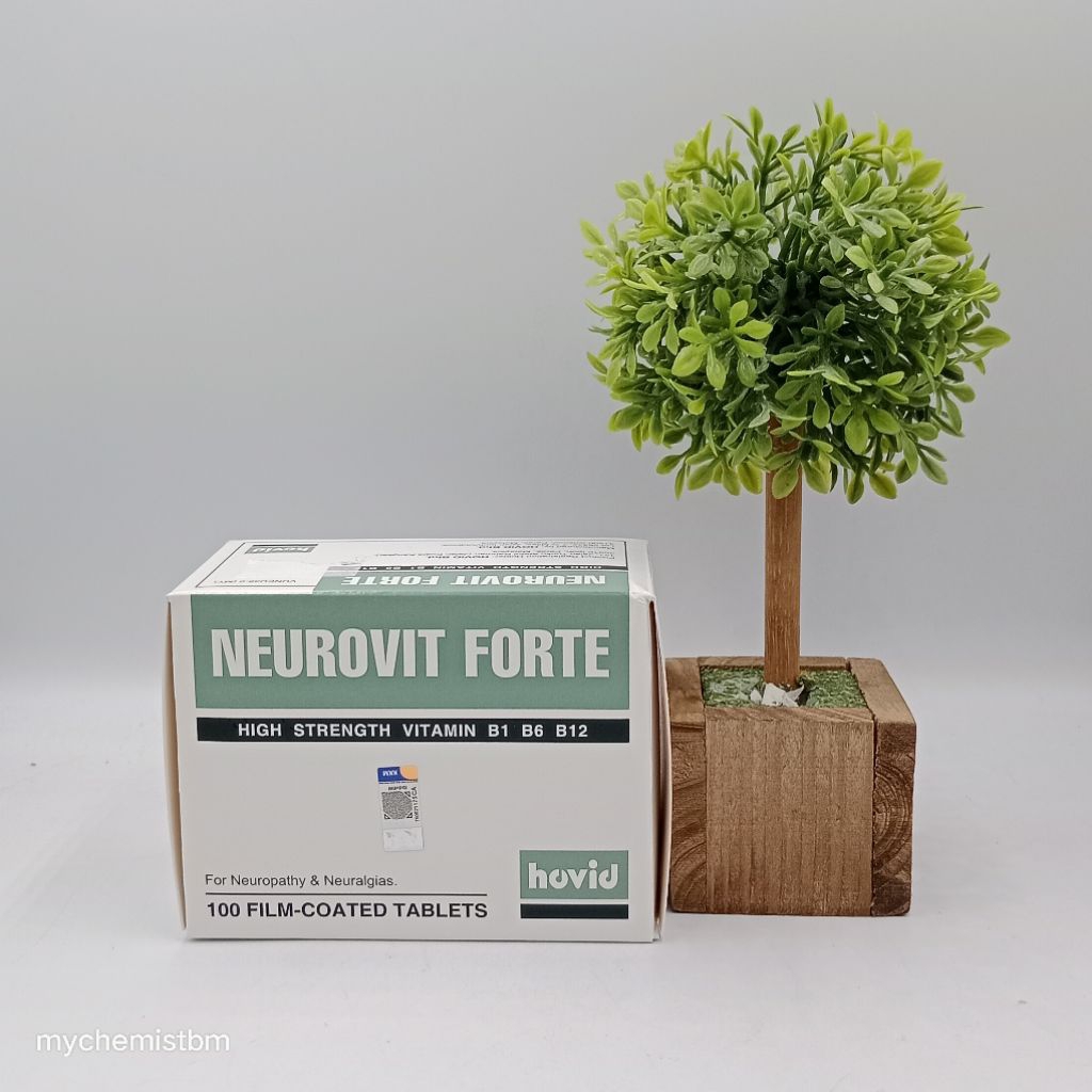 Hovid Neurovit Forte Tablets 100's EXP 11/2027 | Shopee Philippines