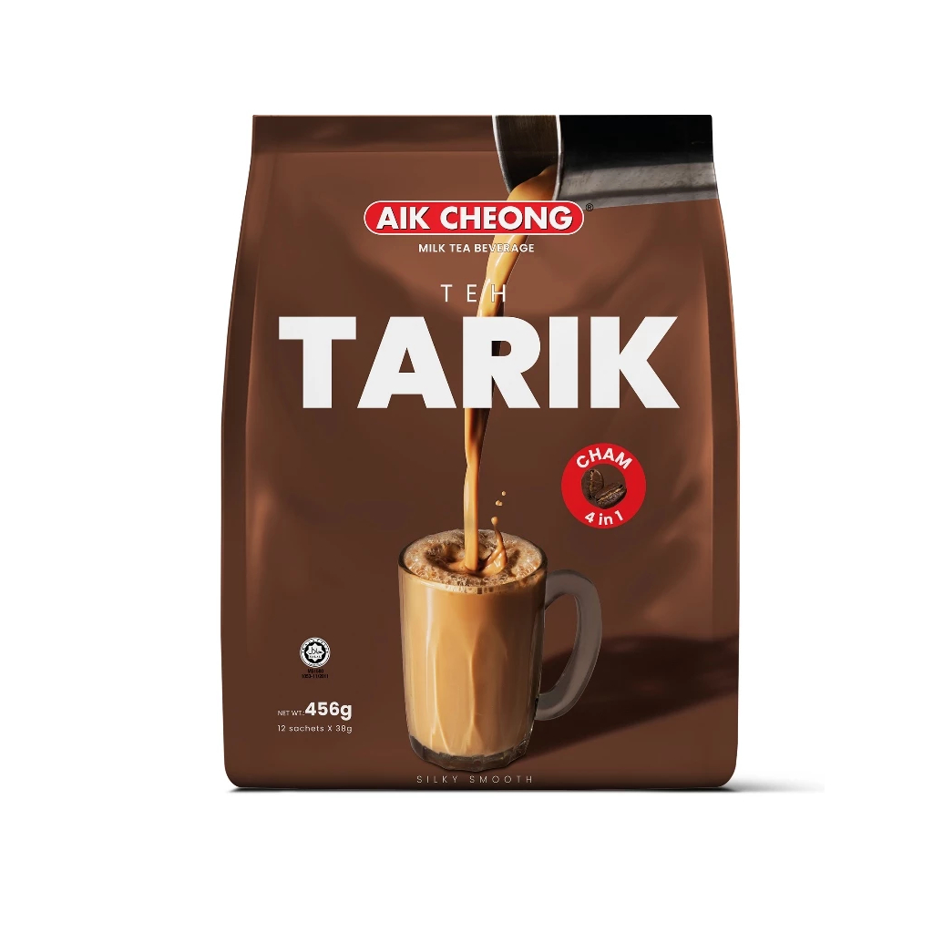 AIK CHEONG Teh Tarik 4In1 456g (38g x 12's) - Combo (Coffee+Tea ...