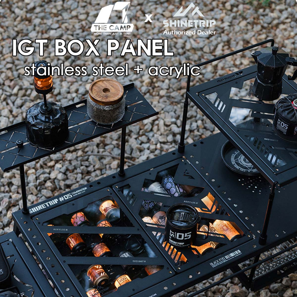 Shinetrip IGT Box Panel Table Storage Box 19 Tornado Light Acylic ...