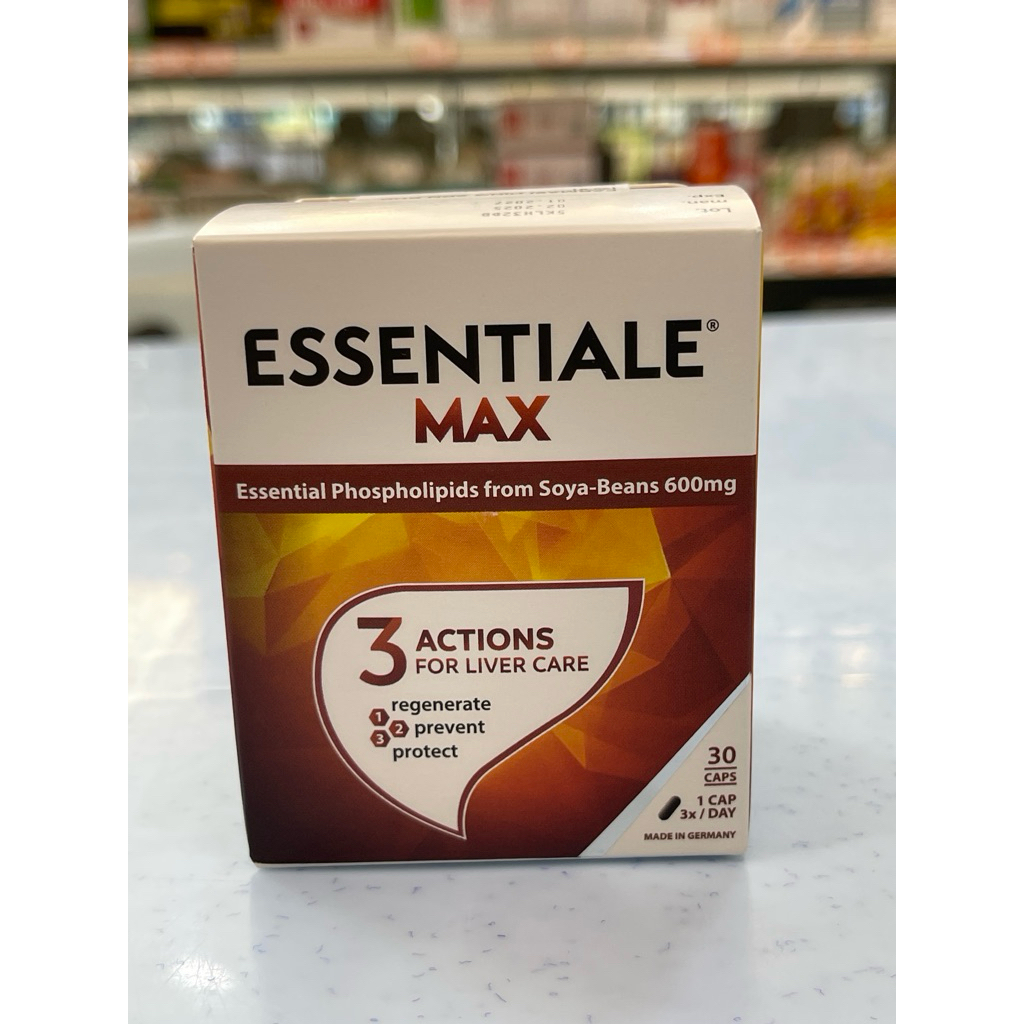 Essentiale Max 600mg Phopholipids ( Liver Care Supplement ) | Shopee ...
