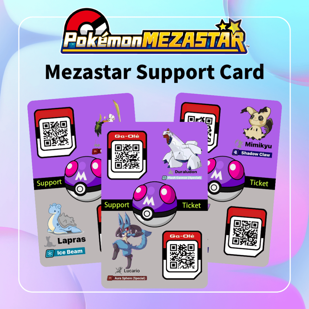 Pokemon Mezastar Support card ! | Shopee Philippines